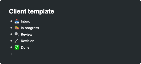 Working with clients - Workflowy guide